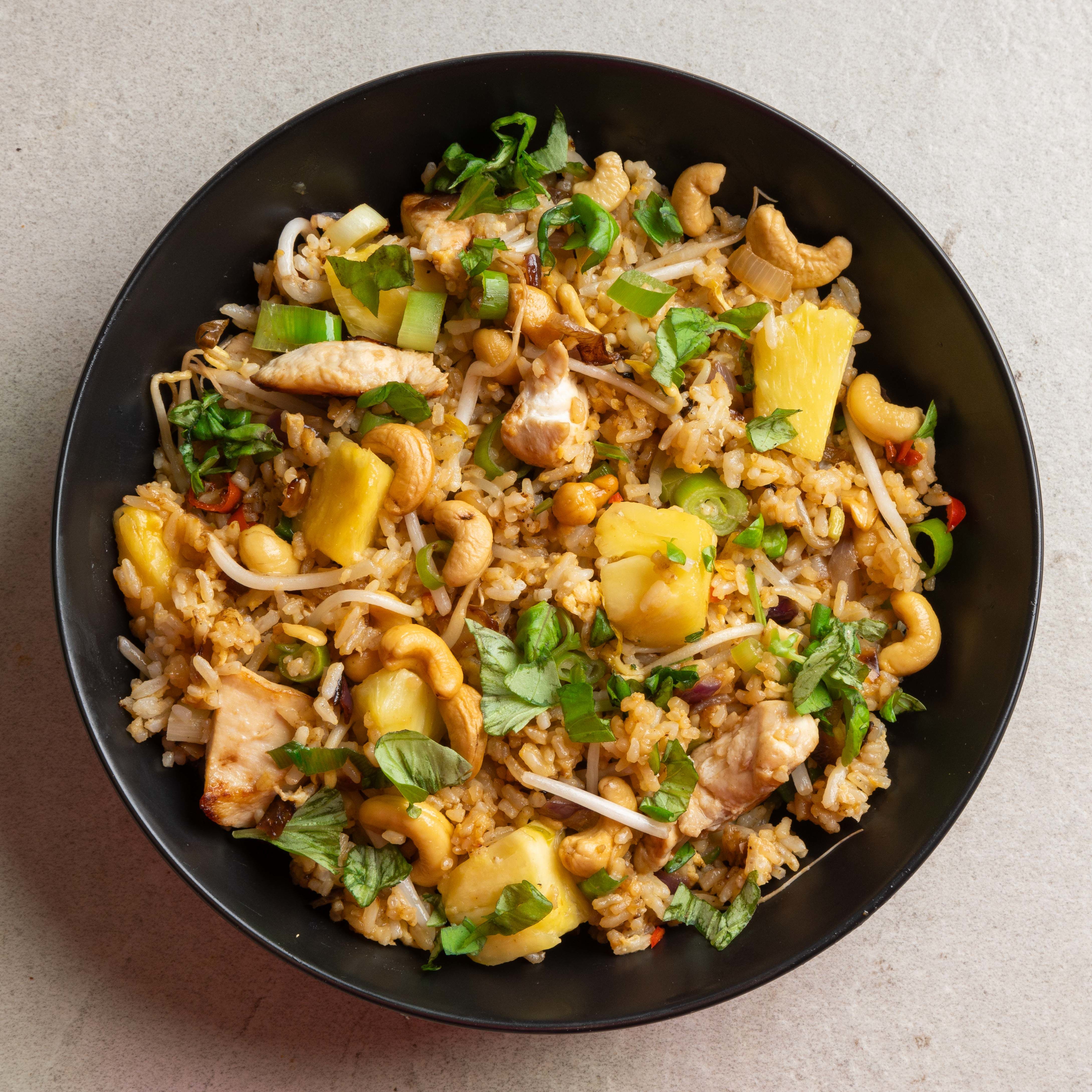 Dole NZ - Thai Style Chicken, Pineapple & Basil Fried Rice